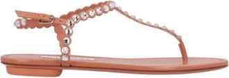 Aquazzura Femme, Chaussures, Rose, Taille: 40 EU Tequila Thong Flat