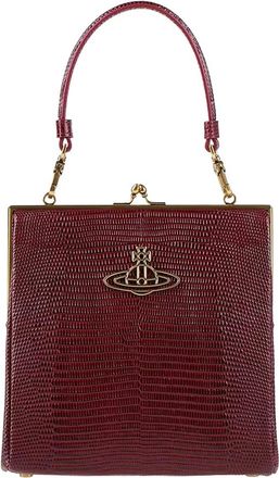 Vivienne Westwood Femme, Sacs, Brun, Taille: ONE Size Queeny Square Frame Purse