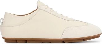 Kazar Femme, Chaussures, Beige, Taille: 37 EU Baskets Kazar en cuir lisse et daim