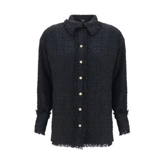 Balmain Tweed Jackets - - Jackets - Damen - Schwarzk - S
