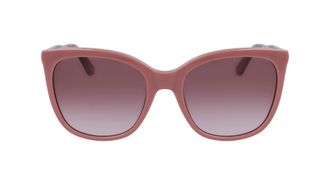 Calvin Klein Womens Sunglasses CK23500S - Rose with Gradient Brown Lens