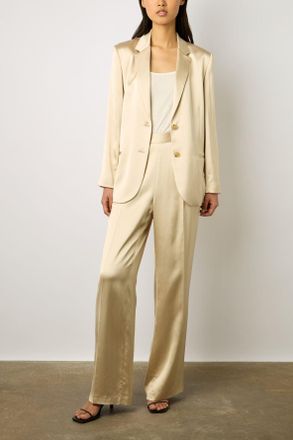 Gerard Darel Veste de tailleur satin&eacute;e - BLAIR - Sable