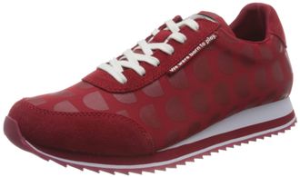 Desigual Damen Shoes_Pegaso_logoman Sneaker, RED, 36 EU