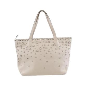 Ferragamo Pre-owned Leder Handtasche 21D894 - - Pre-owned - Damen - Beige - ONE SIZE