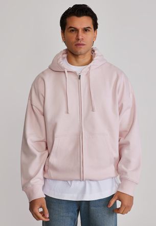 Siksilk Herren Pink Full-Zip-Hoodie XXL