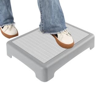 Generico Klein mit Trittstufe - mit Trittstufe für Senioren und Kinder, Podest mit rutschfester Fußstütze | sicherer Eingang für Schlafzimmer, Küche, Fahrzeug,