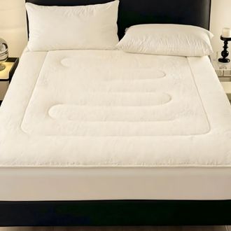 Generic Japanische Futon-Bodenmatratze, aufrollbare weiche Tatami-Schlafmatte, faltbares Design, superweicher und Flauschiger Matratzenbezug, geeignet f&uuml;r Ver