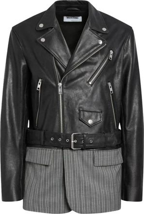 Moschino Business Man Biker - - Jackets - Herren - Mehrfarbig - L