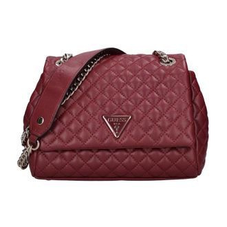 Guess Rianee Gesteppte Umh&auml;ngetasche - - Bags - Damen - Rot - ONE SIZE