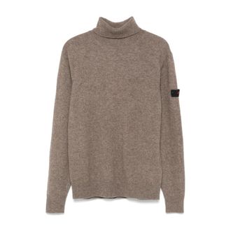 Peuterey Wollmischung Rollkragenpullover - - Knitwear - Herren - Grau - S