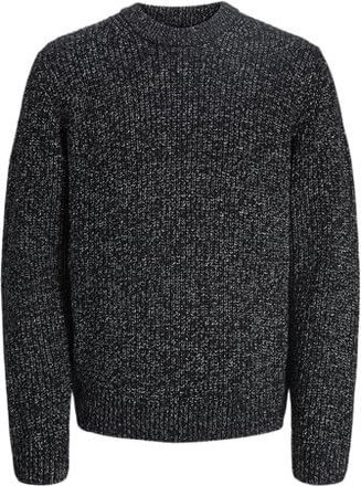 Jack & Jones Jorbleecker Knit Crew Neck BF, Sky Captain, XL Homme