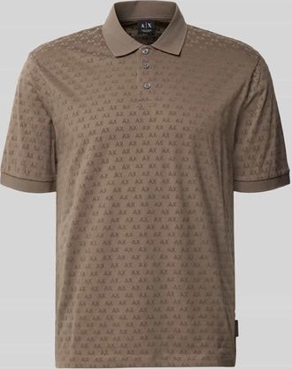A|X Armani Exchange Regular Fit Poloshirt aus reiner Baumwolle