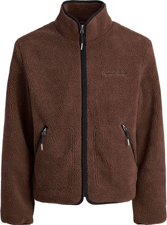 Jack & Jones Herren Jornorrebro Teddy Jacket Sn, Deep Mahogany, xx_l