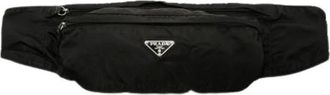 Prada Sac banane en nylon Pre-owned - Femme - Pre-owned - Noir - Taille: ONE Size