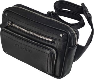STILORD Lou G&uuml;rteltasche H&uuml;fttasche Leder Vintage Bauchtasche f&uuml;r Herren Damen Kinder Cross Body Belt Bag f&uuml;r Jogging Festival Urlaub Handy Echt Leder, Farbe: