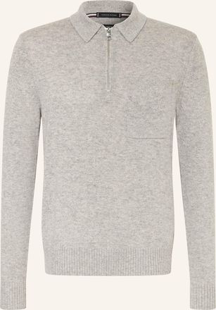 Tommy Hilfiger Strick-Poloshirt grau