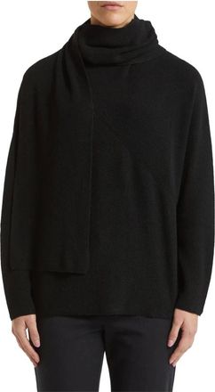 Pennyblack Femme, Pulls, Noir, Taille: 42 FR Pull Col Roul&eacute;