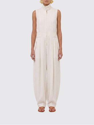Zimmermann Combinaison Luna sans manches en viscose &agrave; col montant