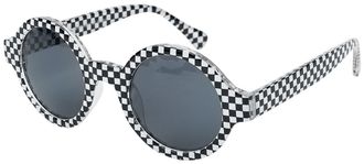 Urban Classics Unisex Sunglasses Retro Funk UC black/white, one size