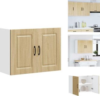 vidaXL Armoire murale de cuisine Kalmar chêne sonoma bois dingénierie - Armoire Murale De Cuisine - Armoires Murales De Cuisine - Meuble Mural De Cuisine