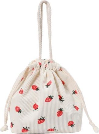 Generic Sac fourre-tout décontracté avec cordon de serrage - Sac besace chic chic pour femme - Pour tous les jours, luniversité, les voyages, Blanc 1, 200.00 