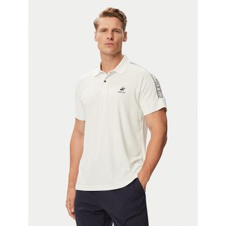 Beverly Hills Polo Club Poloshirt P-SS26M-P0170 Wei&szlig; Regular Fit