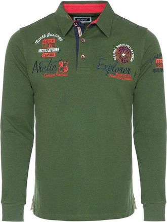Carisma Poloshirt (1-tlg) mit Stickerei Explorer