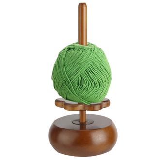 Generic H&auml;kelgarnhalter, magnetischer Holzwickler mit Garnaufbewahrung f&uuml;r Strickwaren, robuster Organizer f&uuml;r H&auml;kelarbeiten, ideal f&uuml;r Weihnachten, Muttertag