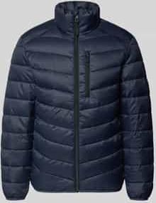 Tom Tailor Denim Regular Fit Steppjacke mit vertikaler Rei&szlig;verschlussbrusttasche