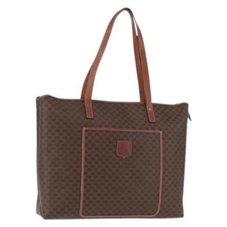 Celine Pre-owned Vintage Canvas Tote Bag - - Pre-owned - Damen - Braun - ONE SIZE