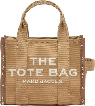 Marc Jacobs Femme, Sacs, Brun, Taille: ONE Size Jacquard Small Tote Bag