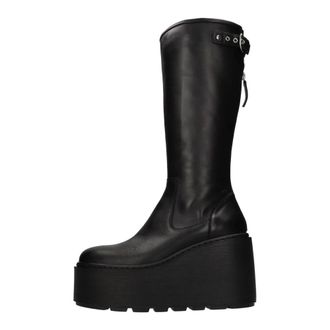 Vic Mati&eacute; Bottes compens&eacute;es Elodie - Femme - Chaussures - Noir - Taille: 40 EU