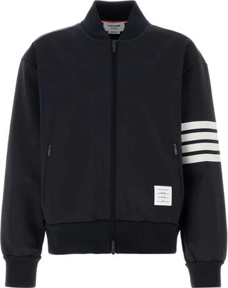 Thom Browne Homme, Sweatshirts et sweats &agrave; capuche, Bleu, Taille: M Bomber W