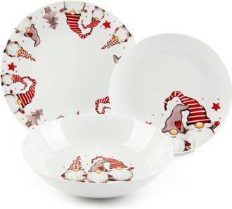 Excelsa Gnomo Tellerservice 18-teilig