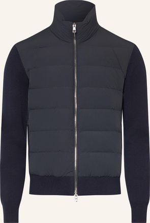 Duno Duno Strickjacke Oliver Im Materialmix blau