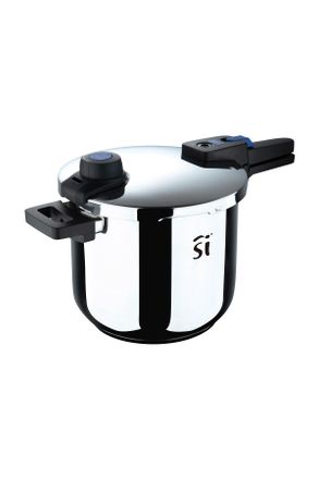 San Ignacio SAN Ignacio Schnellkochtopf Ebro, Edelstahl, Metall, 9 L, rund, Kochen, T&ouml;pfe, Schnellkocht&ouml;pfe