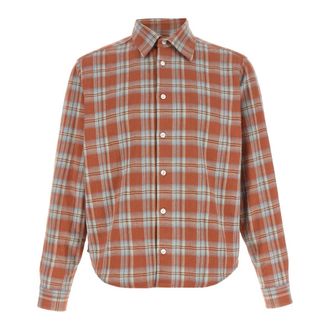 Second/Layer Sherman Shirt - - Shirts - Herren - Orange - 2XL