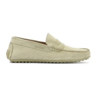 Kazar Herren-Wildledermokassins mit gepunkteter Sohle - - Shoes - Herren - Gr&uuml;n - 45 EU