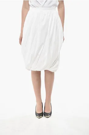 Marni Cotton Midi Skirt LILY With Balloon Design size 40