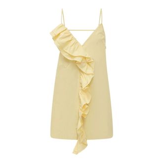 Msgm Abito - - Dresses - Damen - Gelb - S