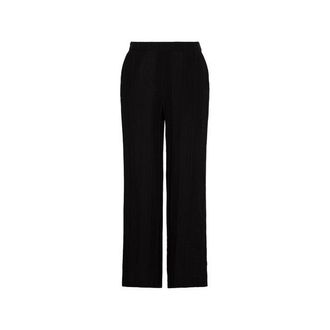 Calvin Klein Pantalon droit &agrave; effet froiss&eacute;