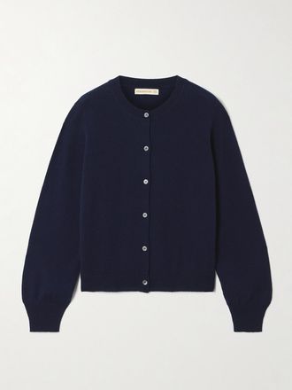 &Daughter Cardigan En Cachemire Et Coton Mélangés Enya - Bleu