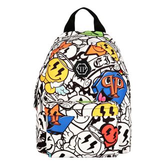 Philipp Plein Homme, Sacs, Multicolore, Taille: ONE Size Backpack Smile