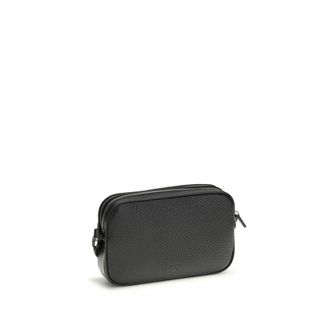 Valentino Garavani Mens Black Calf Leather Bos Taurus Accessories