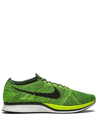 Nike Flyknit Racer Sneakers - Grün