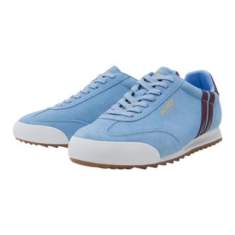 Patrick Dijon Sneaker f&uuml;r Herren, Wildleder (Himmelblau/Burgunderrot/Wei&szlig;)