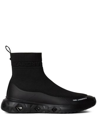 Karl Lagerfeld bottines K/Kite - Noir