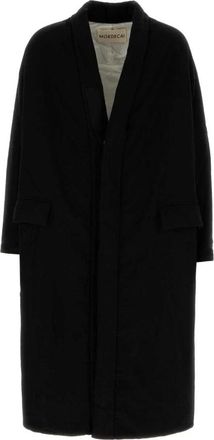 Mordecai Mordecai, Homme, Manteaux, Noir, Taille: S Manteau en laine noir