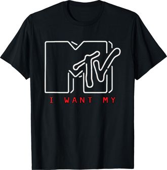 Giesswein Ich Will Mein MTV Neon Logo T-Shirt