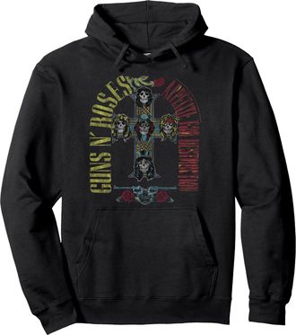 Guns n' Roses Offizielles Guns N Roses Appetite For Destruction Band Pullover Hoodie